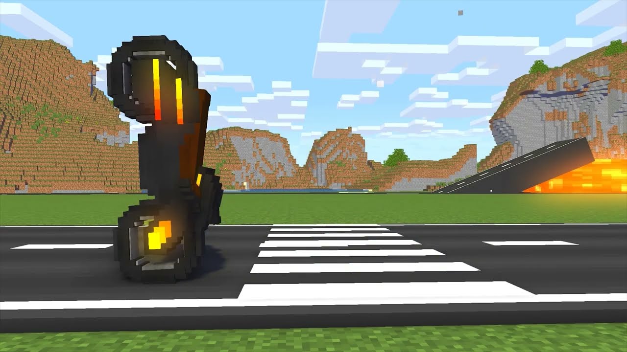Monster School : Herobrine Сar Racing - Minecraft Animation - YouTube