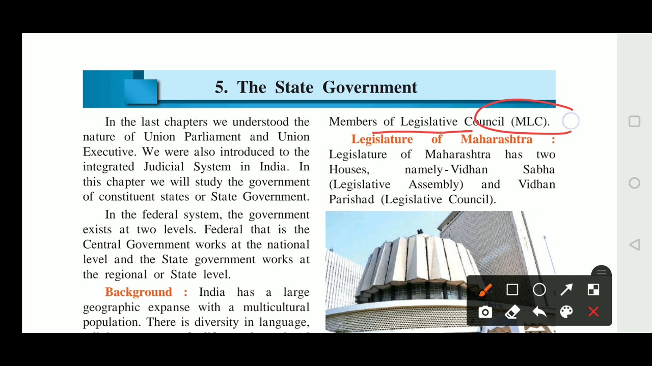 The state government class 8 civics ncert - YouTube