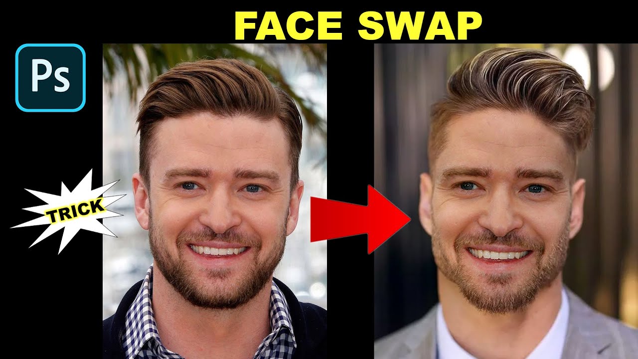FACE SWAP Tricks In Adobe Photoshop 2024 - YouTube