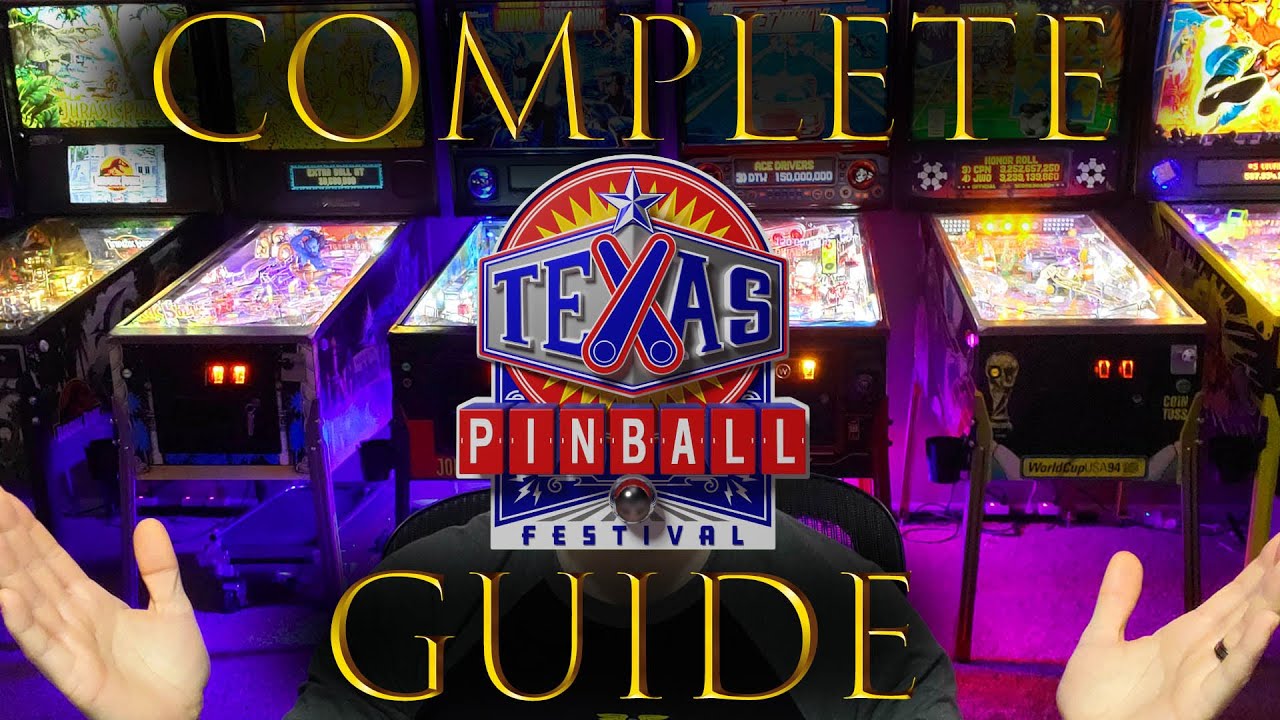 The Complete Texas Pinball Festival Exhibitor Guide - YouTube