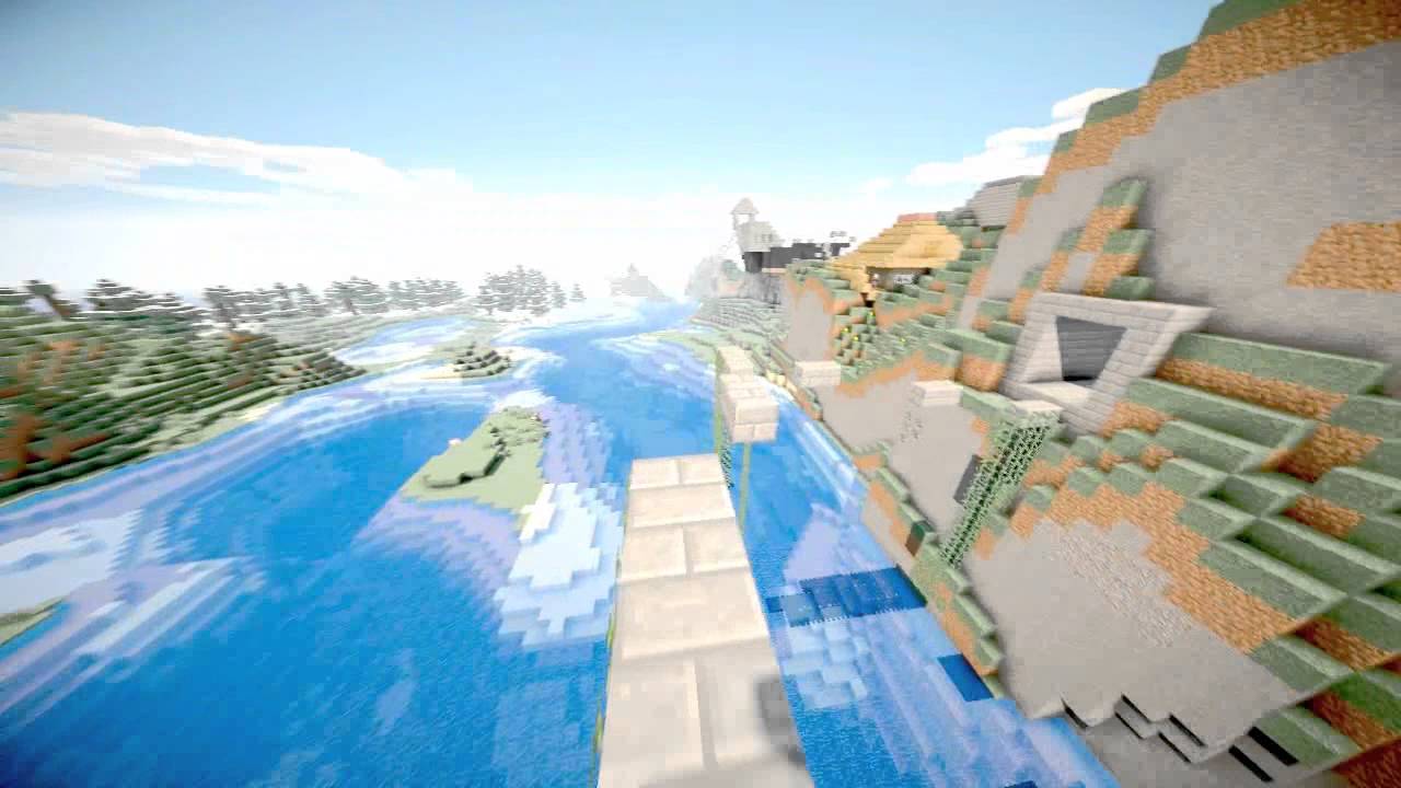 Minecraft Sprint: Jumping Adventure 4 [A New Way To Sync] - YouTube