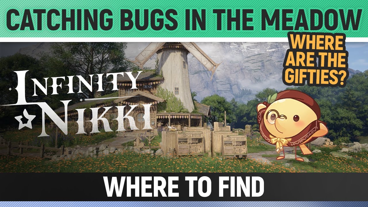 Infinity Nikki - Catching Bugs in the Meadow - Where Are the Gifties ...