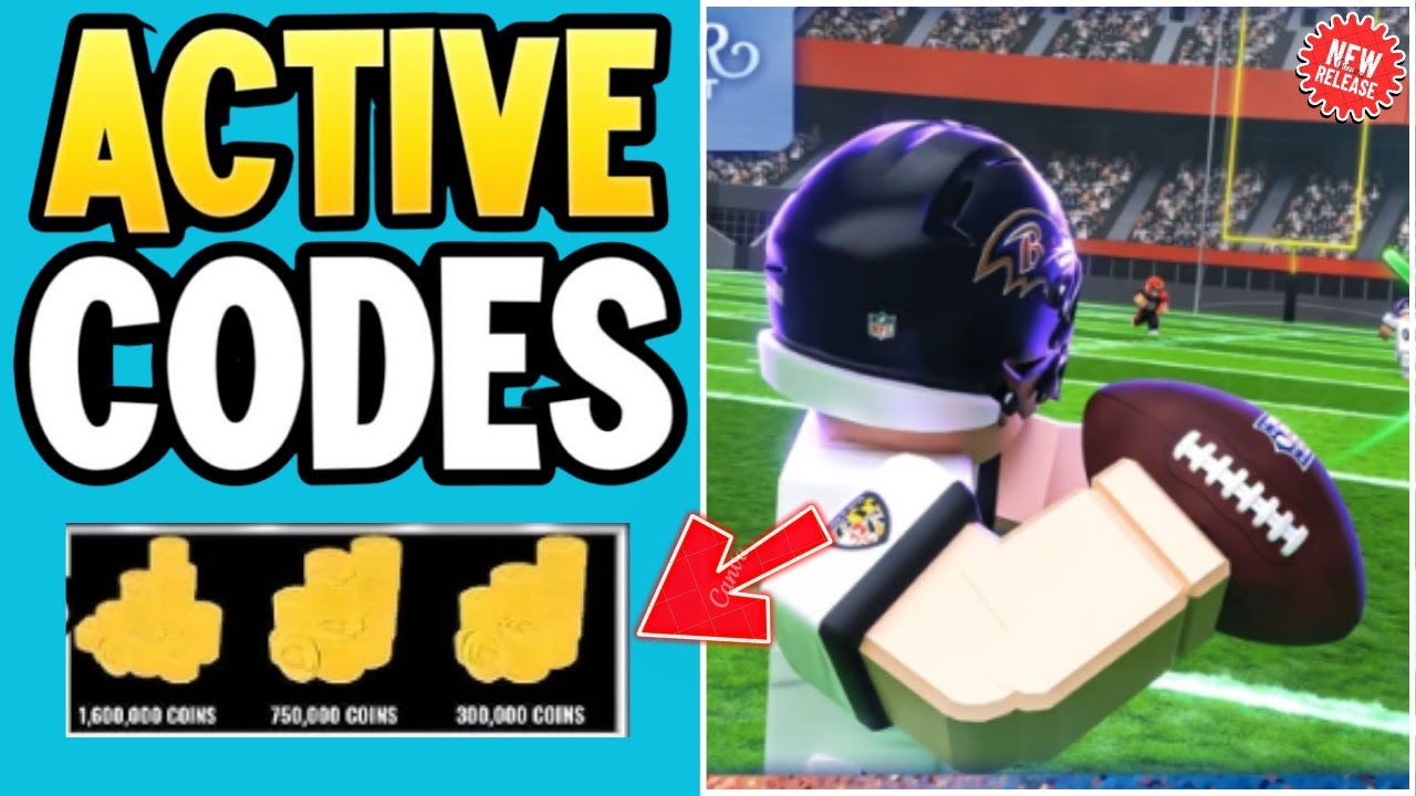 DECEMBER 2024 CODES ⚠️ NFL UNIVERSE FOOTBALL ROBLOX CODES 2024- NFL ...