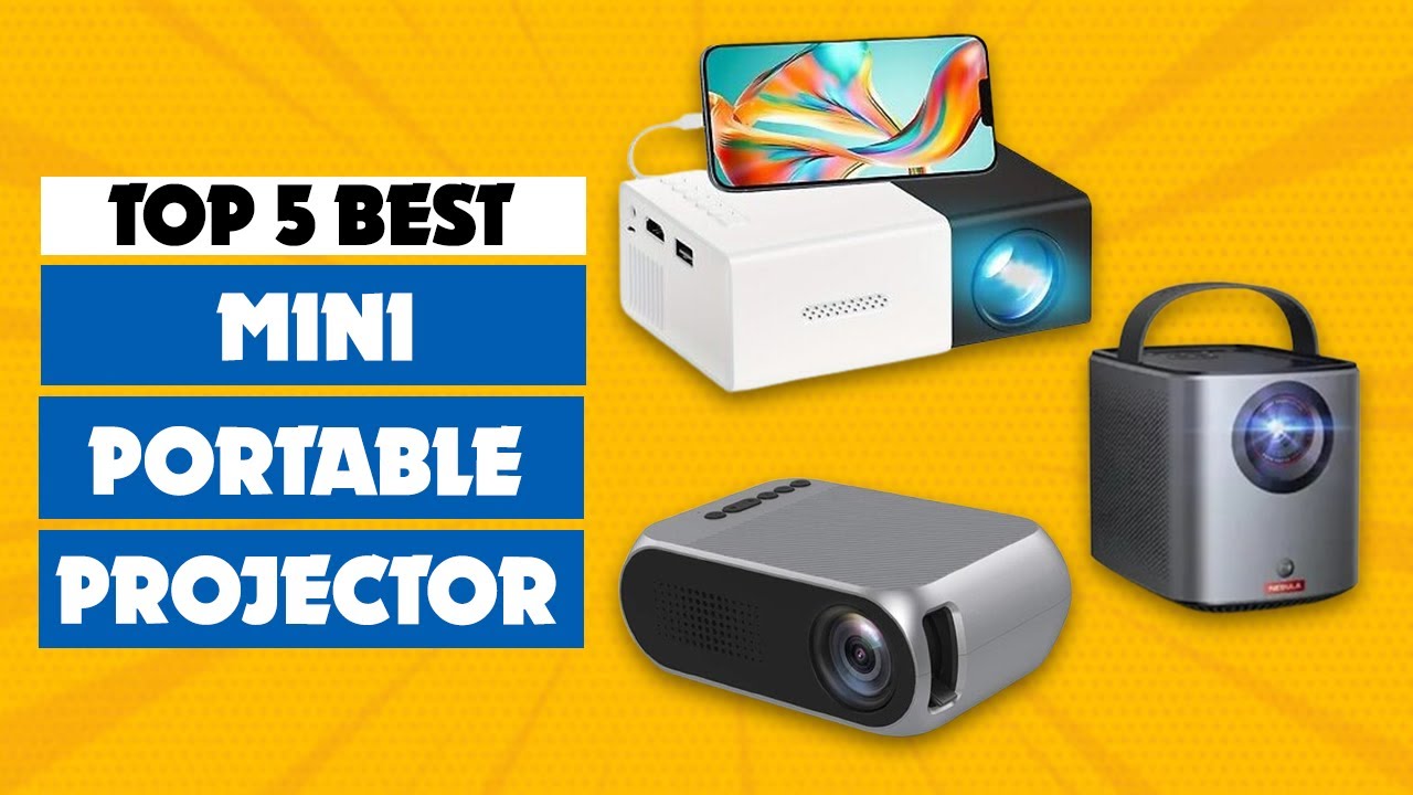 Top 5 Best Mini Portable Projectors 2025 | Best Mini Projectors - YouTube