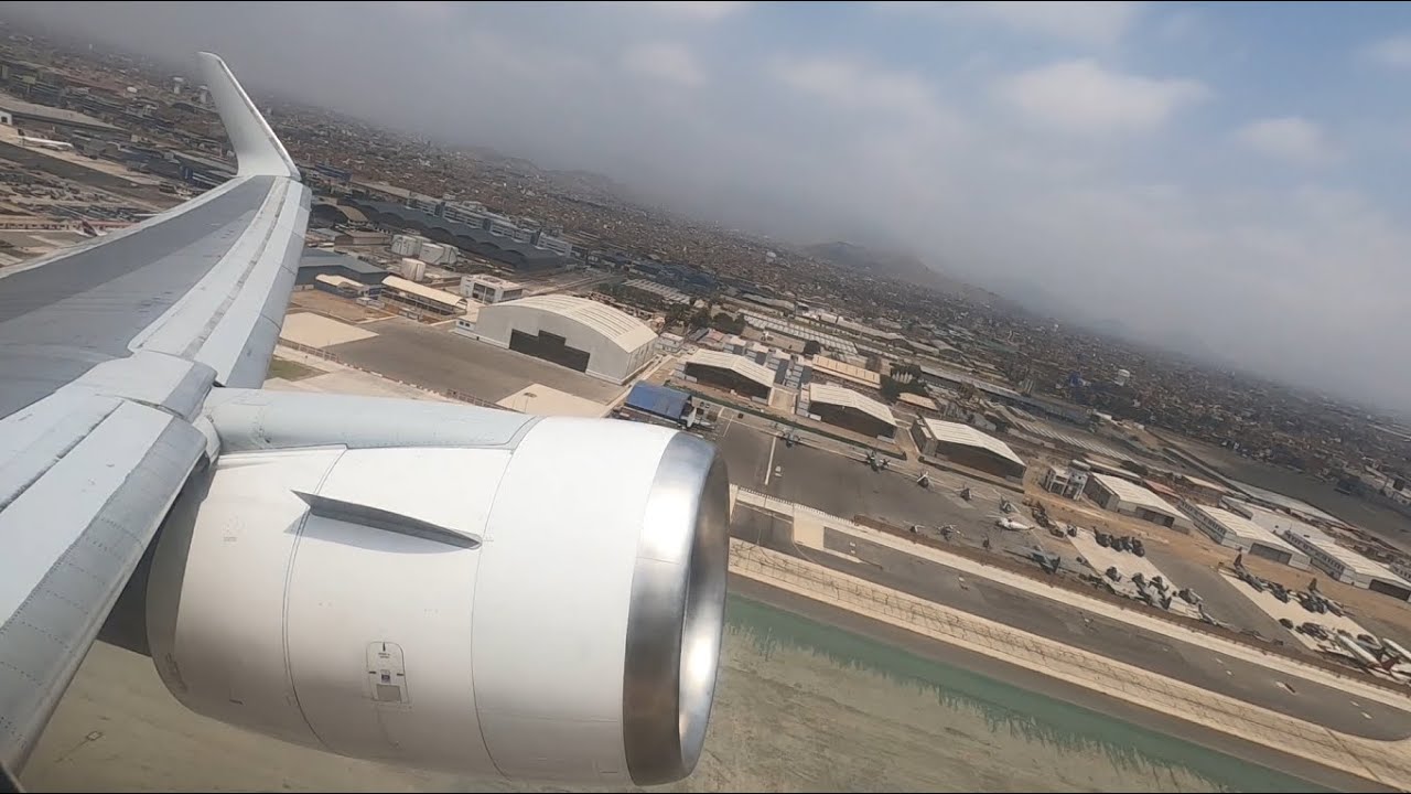 GE CF6 ENGINE GROWL | Latam 767 Takeoff from Lima (LIM) - YouTube