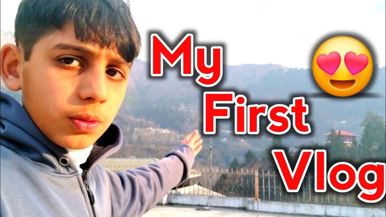 My First Vlog || My first video on youtube 🥰 || Ibrahim Vlogger - YouTube