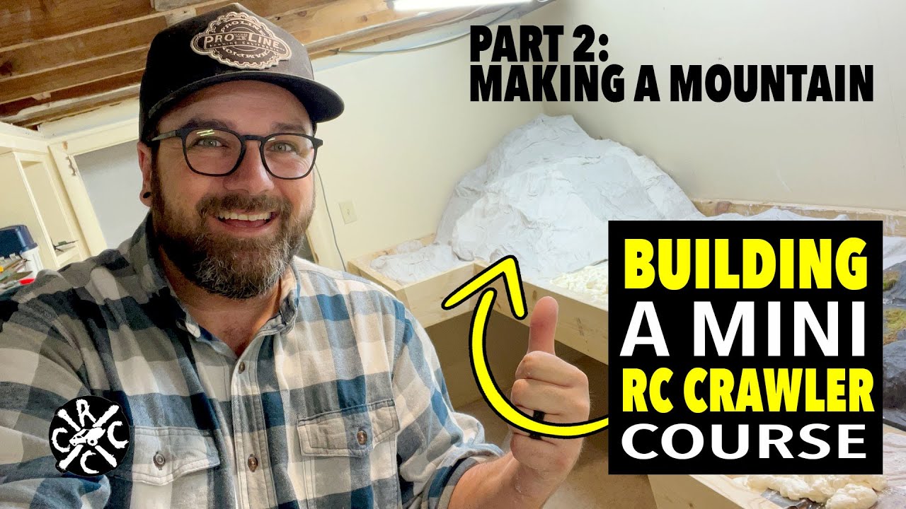 Building a New Indoor Mini Crawler Course Part 2: Cardboard & Plaster ...