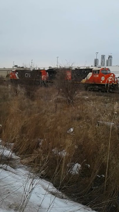 CN 3238 East (CN M394) Arriving At The CN MacMillan Yard In Vaughan Ontario 03/12/25 - YouTube