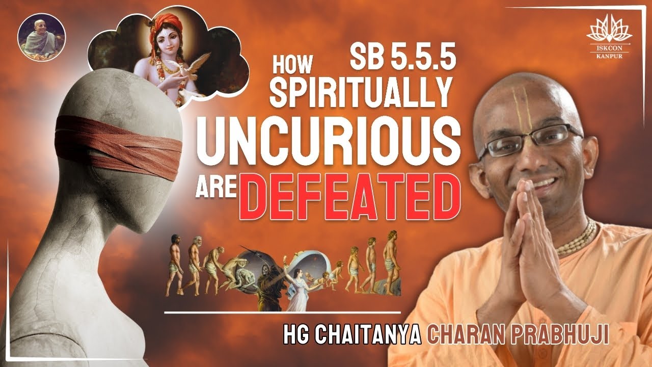 How spiritually uncurious are defeated_DC'24_Hg Chaitanya Charan ...