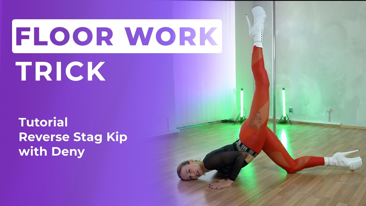 Exotic Floorwork tutorial | Reverse Heel Kip with Deny 💜 Exotic floorwork tricks - YouTube