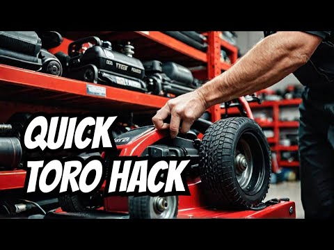 Toro LX425 Drive Belt Replacement without removing cover and pulley ...