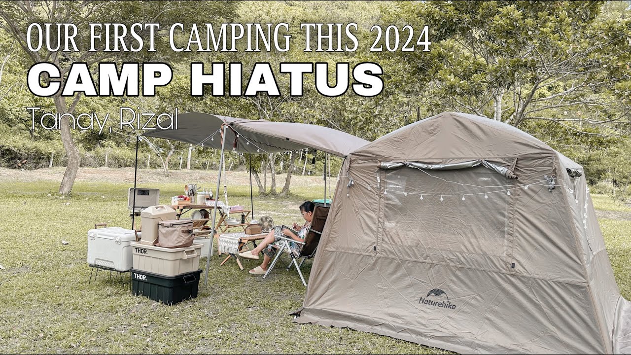 Vlog #1 | CAMP HIATUS | 3 days & 2 nights | Naturehike Village 6 - YouTube