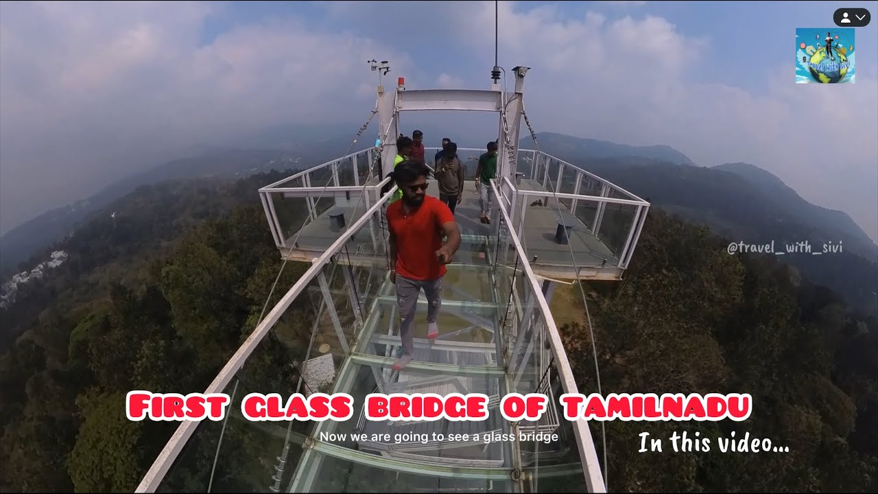 First glass bridge in TamilNadu, SkyPark Yercaud. - YouTube