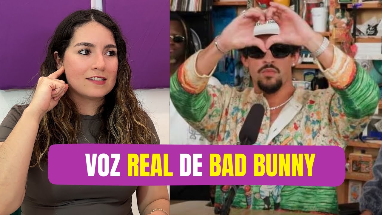 ¡ASÍ CANTA BAD BUNNY EN VIVO! | Vocal Coach Ery Tijerina | Reacciona - YouTube