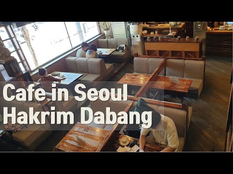 [4K] A real Retro Cafe in Nostalgic mood - Hakrim dabang in Daehakro, Hyewhadong