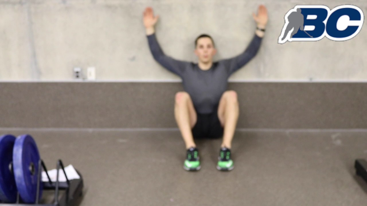 Seated Wall Slide - YouTube
