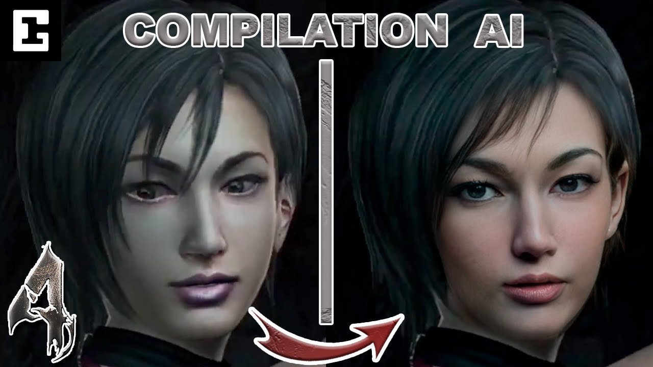 Resident Evil 4 REMAKE COMPILATION | ULTRA REALISTIC FACES with AI in ...