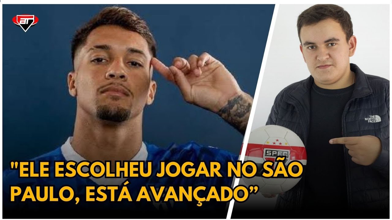 “ELE QUER JOGAR NO SÃO PAULO!” Gabriel Sá informa AVANÇO nas conversas ...