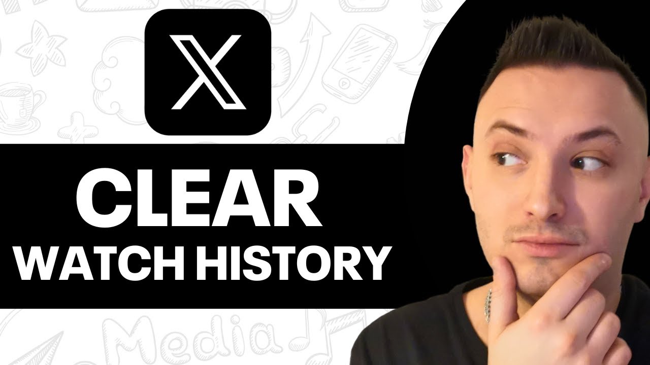 How To Easily Delete Watch History On X (2024) - FULL GUIDE! - YouTube