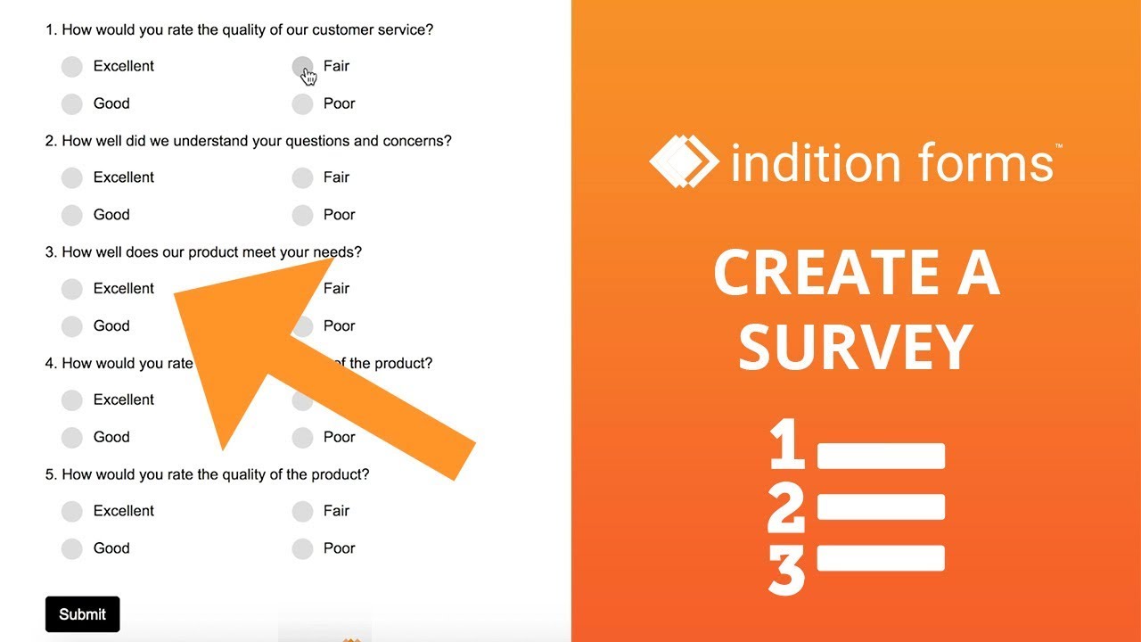 How to make a Survey in Indition Forms, Contests & Surveys - YouTube