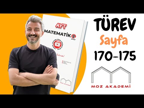 AYT MATEMATİK(2) l 75.Video l Sayfa [ 170-175 ] l TÜREV  l  MOZAKADEMİ 2025