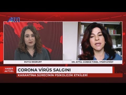 Psikiyatrist Dr.Aytül Gürbüz Tükel, salgının kadına yönelik psikolojik etkilerini değerlendiriyor