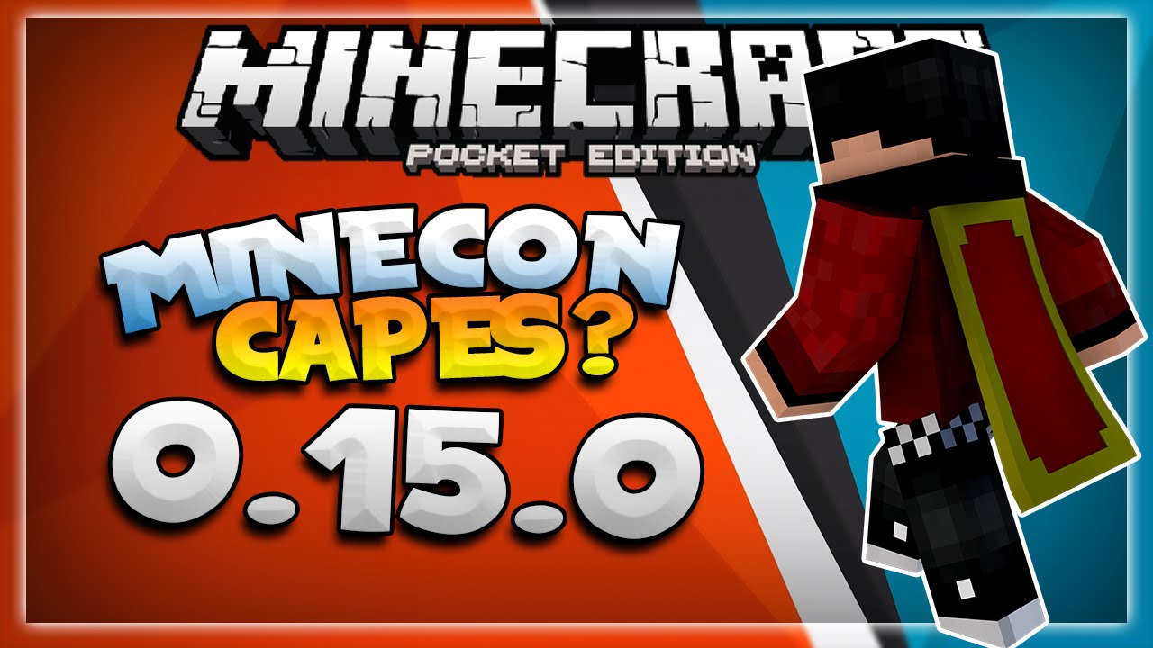 MCPE 0.15.0 Minecon Capes?! - Real or Fake? - Minecraft PE (Pocket ...