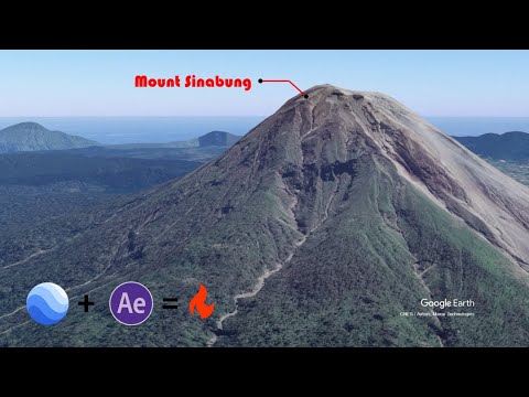 Google Earth Studio Pertama di Asia Animasi Gunung 3D | Mountain in 3D ...