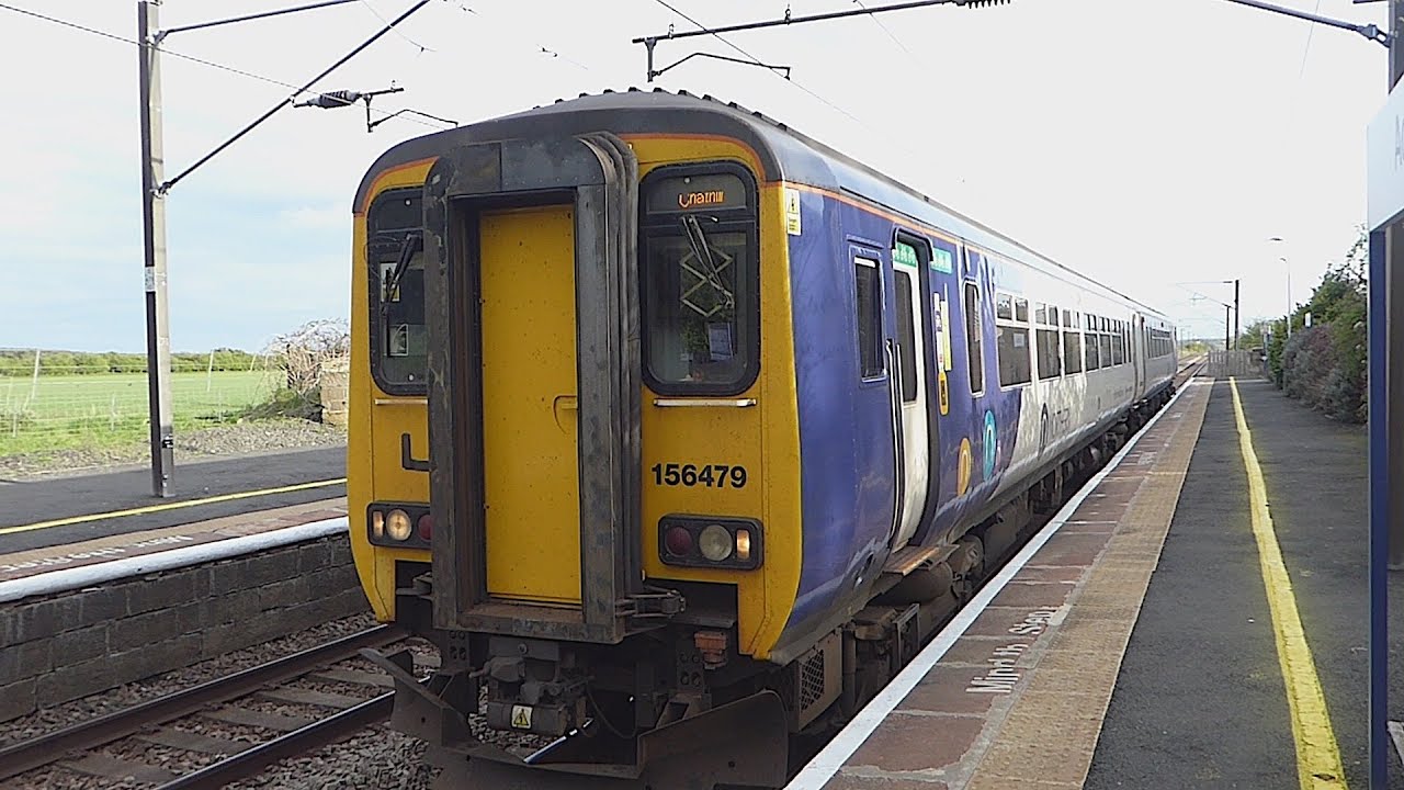 Northern Class 156 leaves Acklington (5/5/22) - YouTube