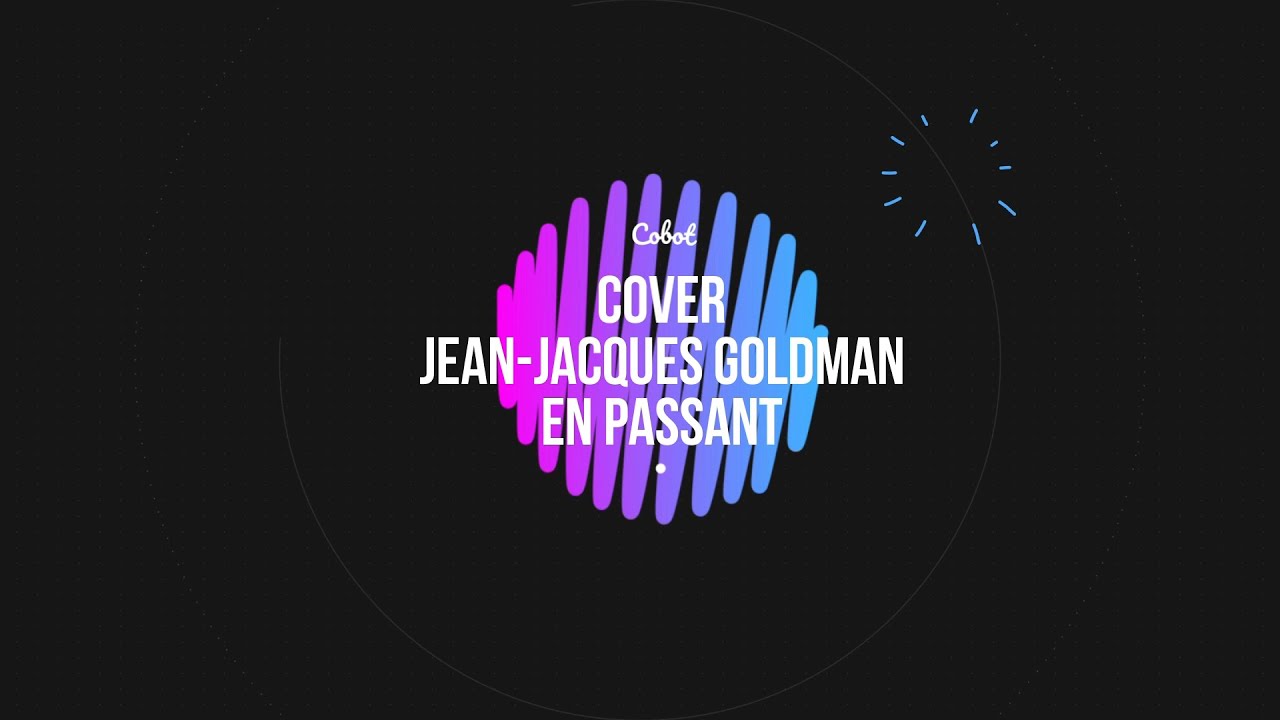 Jean Jacques Goldman - En passant (Cover) - YouTube