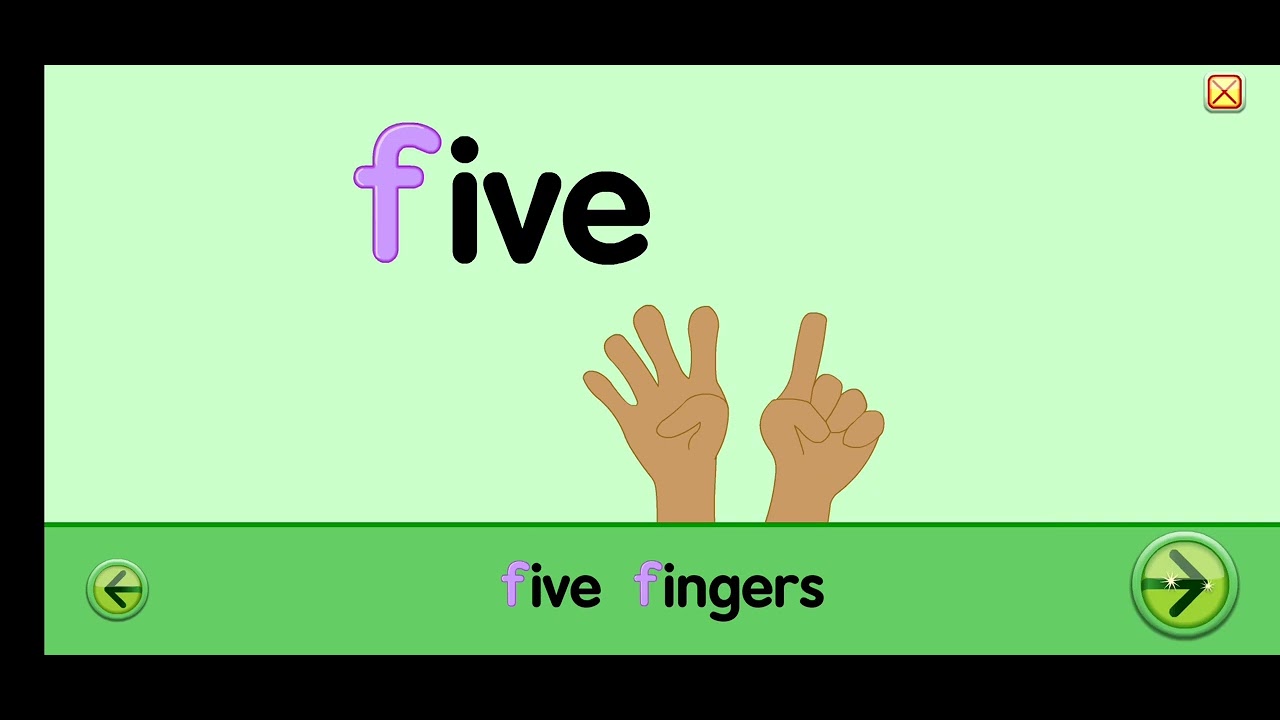 Starfall Presents The Letter F - YouTube