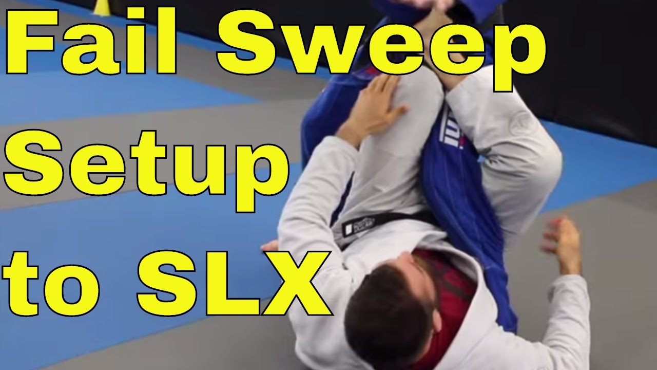Failed Sweep To Single Leg X Guard Entry (So Easy a Dummy Can Do It ...