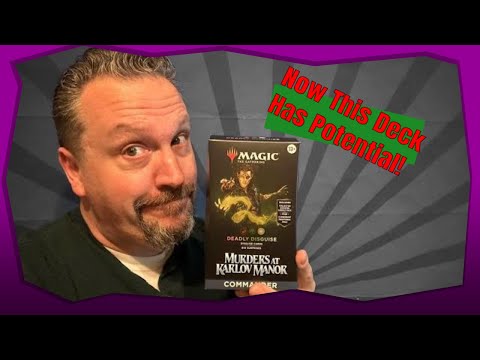 MTG - Deadly Disguise, our 4 Murders at Karlov Manor commander deck ...