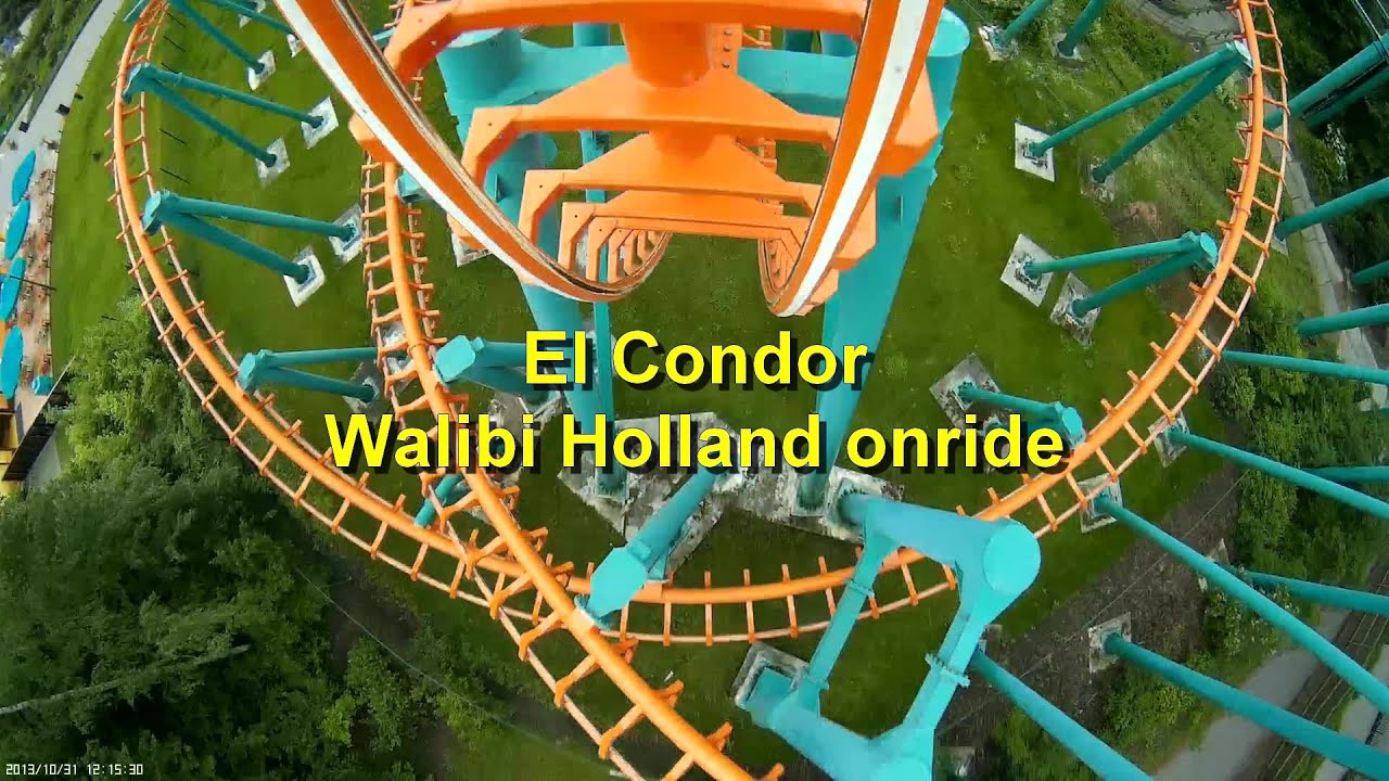 El Condor front seat onride Off Ride HD POV Walibi Holland (Walibi ...