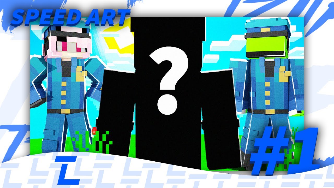 🎨 Speed Art - Thumbnail Minecraft | #1 🎨 - YouTube
