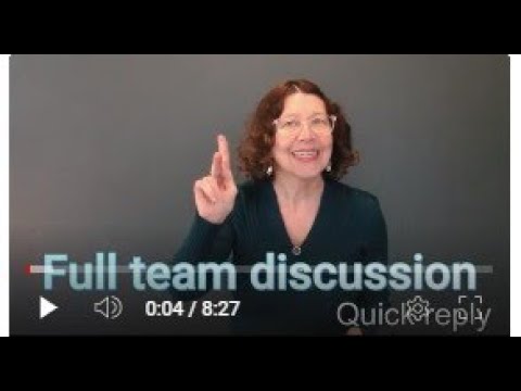 ASL Full team discussion response - YouTube