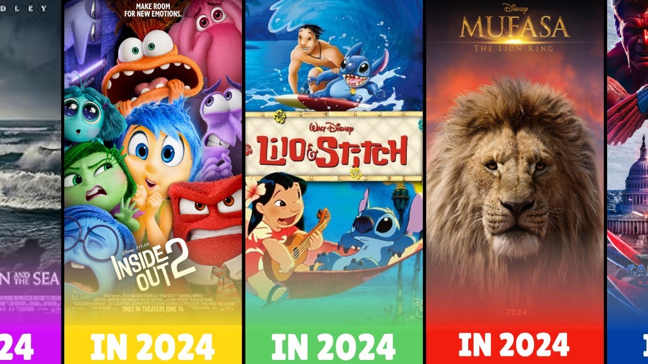 LIST OF UPCOMING DISNEY MOVIES (2024 - 2026) | Mufasa | Moana 2 - YouTube