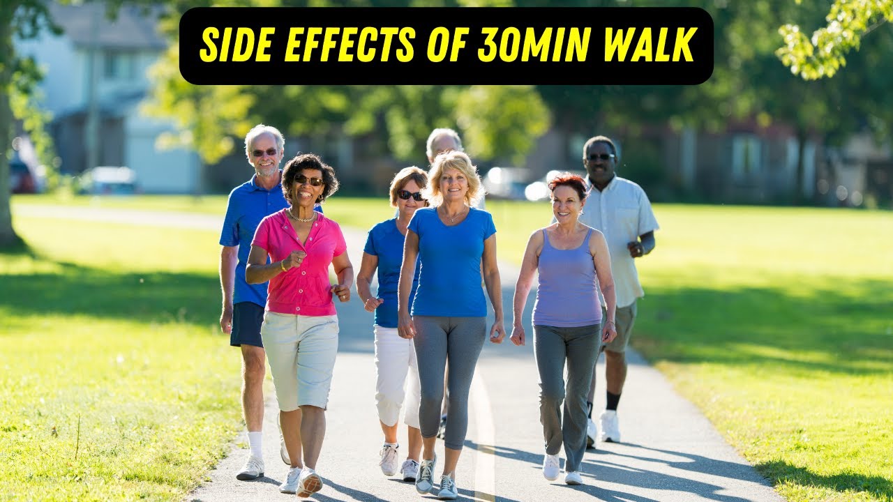 Surprising Side Effects of Walking Just 30 Minutes #WalkingBenefits # ...