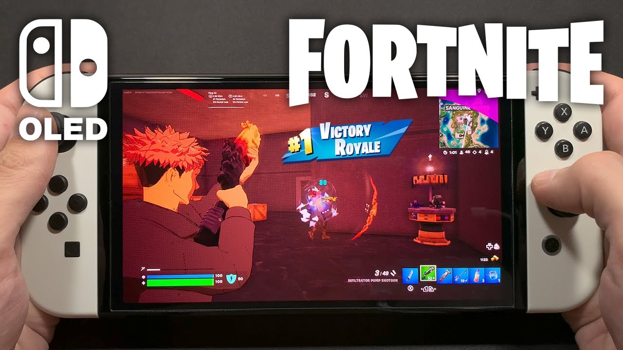 Fortnite CHAPTER 4 SEASON 4 on Nintendo Switch OLED #270 - YouTube