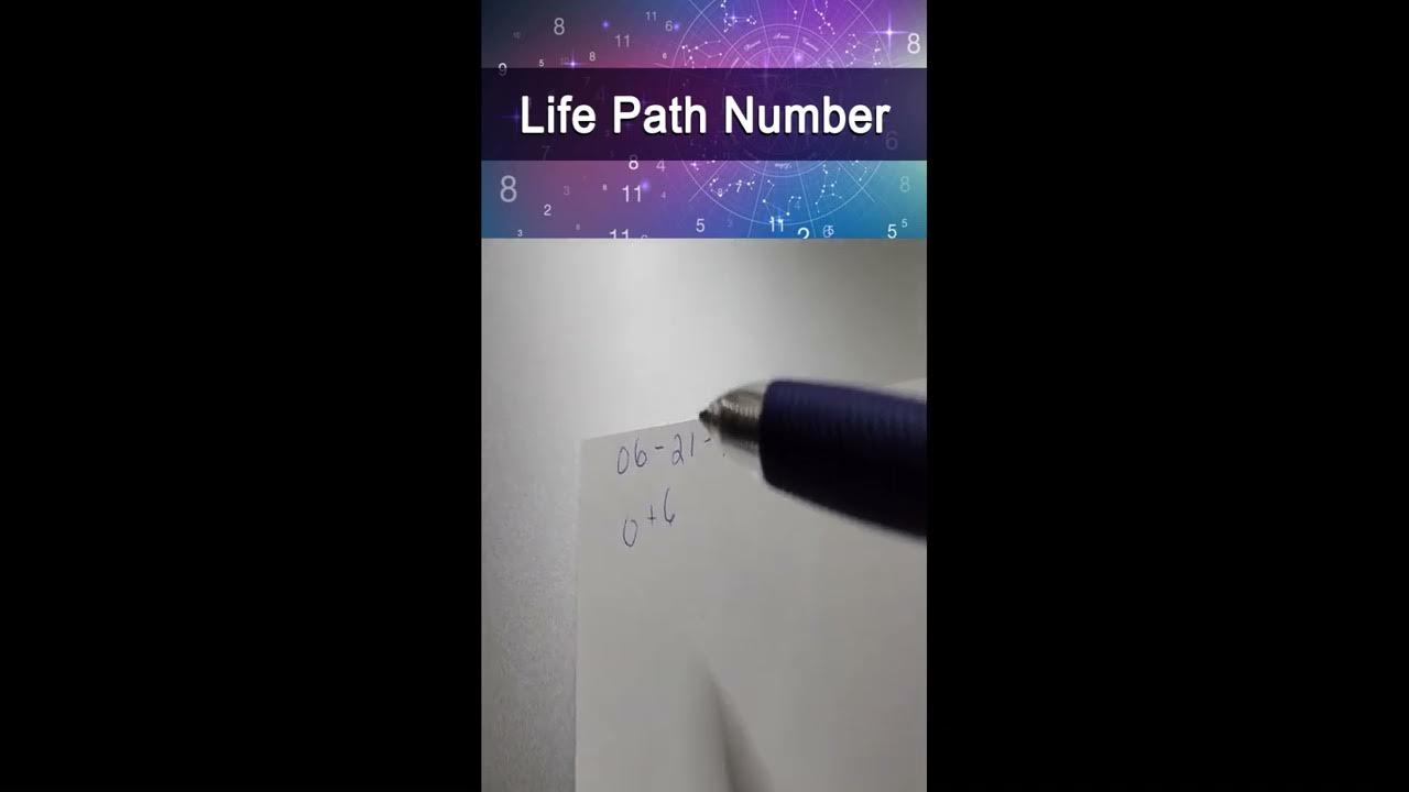 How To Find Your Life Path Number - YouTube