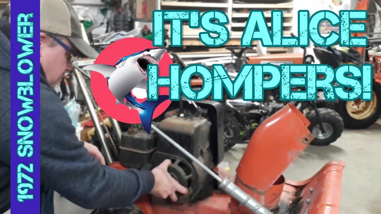 Look Out, It's Alice Chompers! 50-Year-Old Snowblower Revival - YouTube