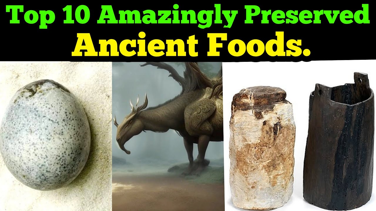 Top 10 Amazingly Must-See Preserved Ancient Foods | Rarely Preserved ...