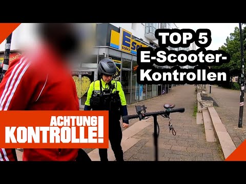 E-Scooter in der Polizeikontrolle 🛴 Die Top 5 | Kabel Eins | Kabel Eins
