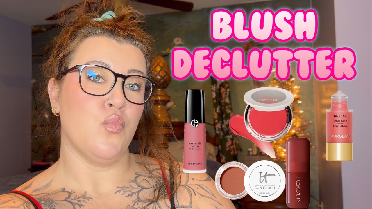 Blush Collection + Declutter...I spy Mold - YouTube