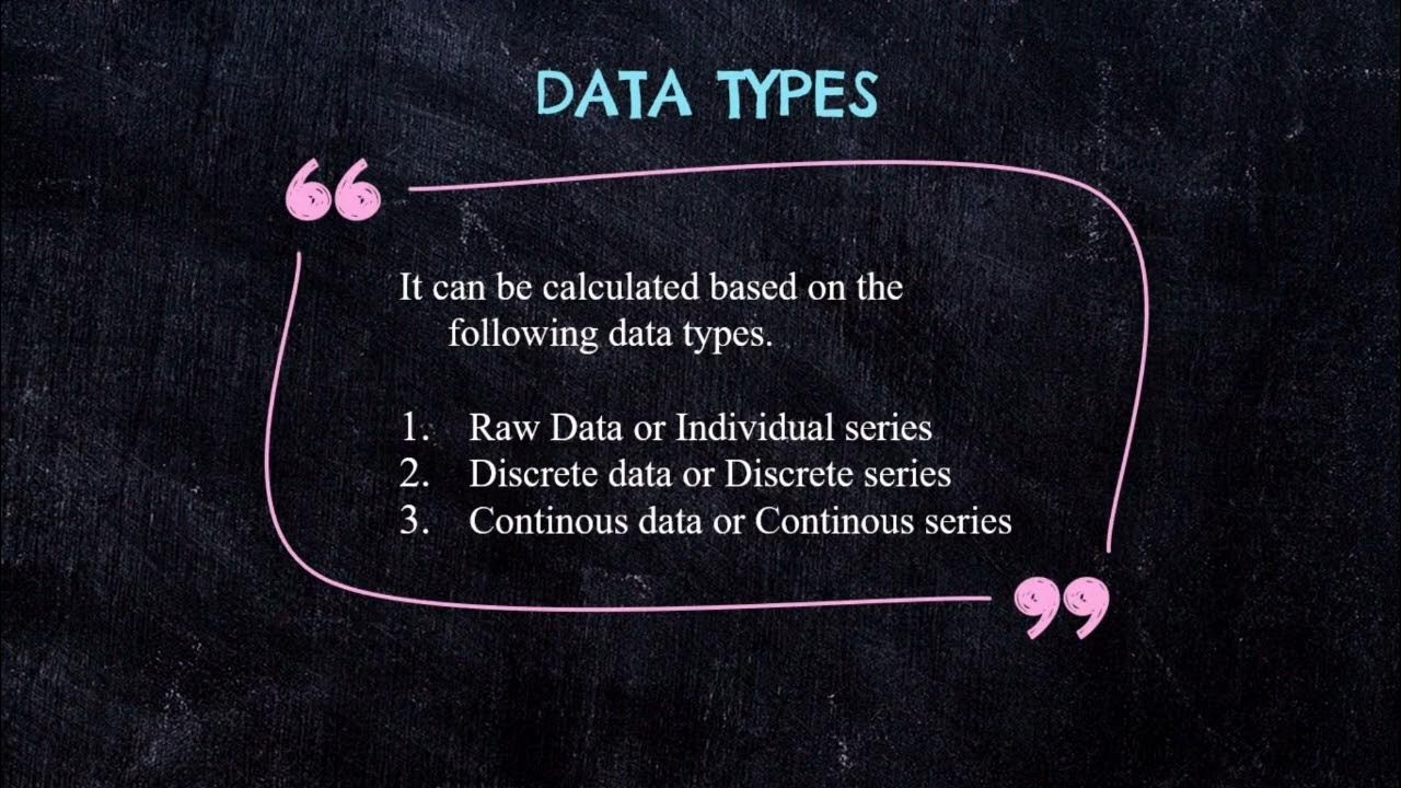 Introduction to Statistics || Data types || Statistics || Research methodology - YouTube