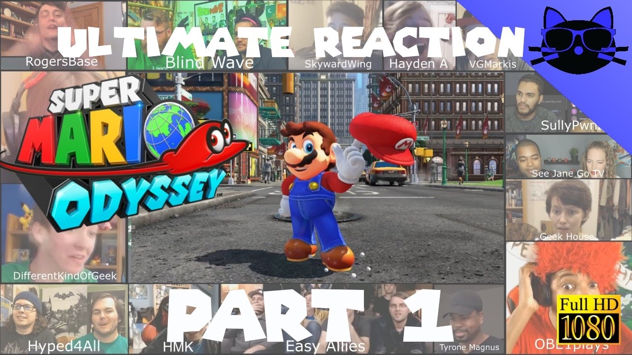 Super Mario Odyssey - Reaction Compilation - Part 1 - Best reactions ...