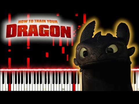 How To Train Your Dragon - Test Drive Piano Cover/Tutorial - YouTube