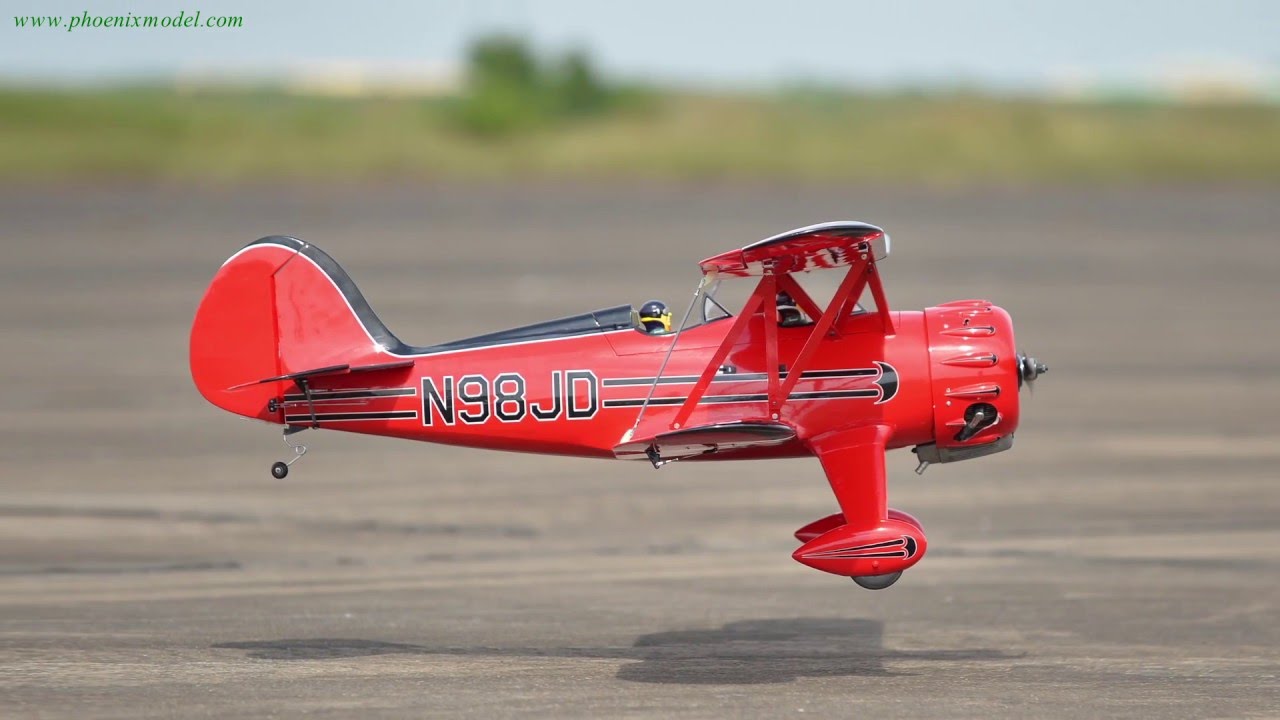 Phoenix Model Waco F5C .91/15cc/EP ARF - YouTube