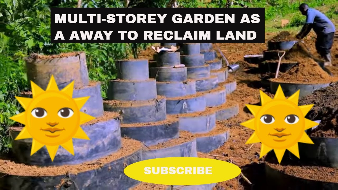 MULTI-STOREY GARDEN AS AWAY TO RECLAIM LAND - YouTube