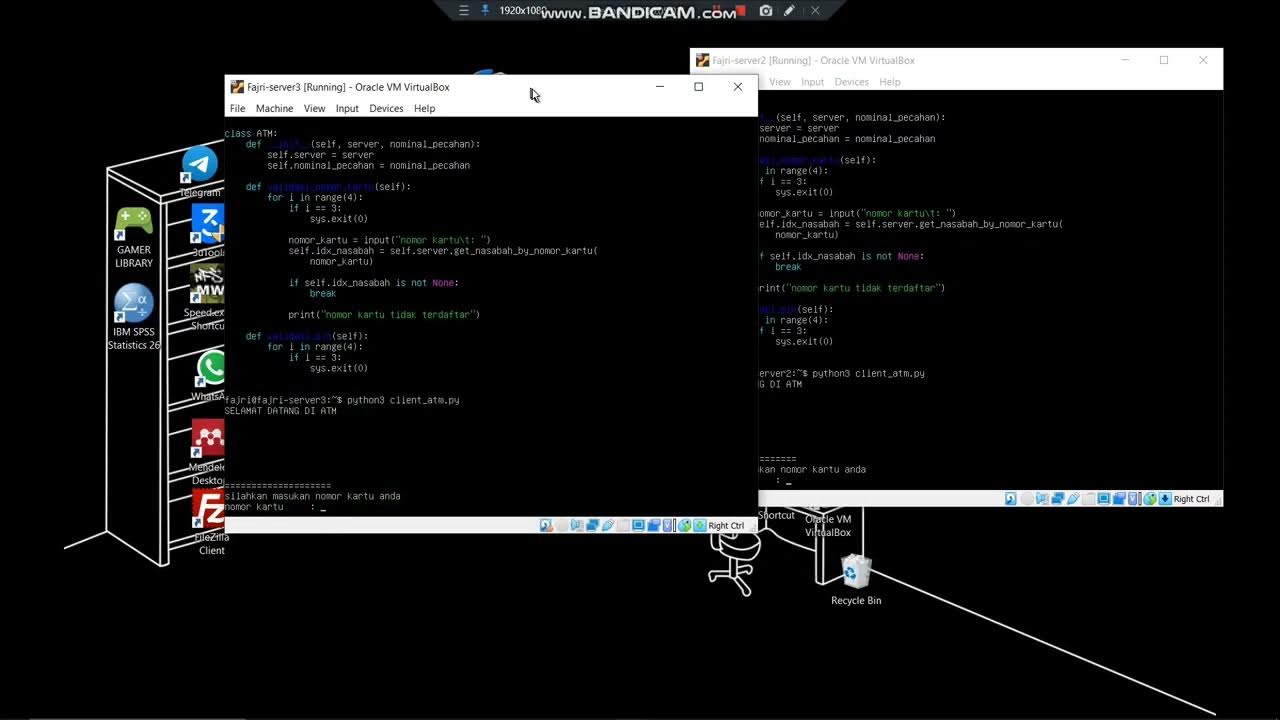 MESIN ATM BERBASIS RPC (Remote Procedure Call) | SISTEM TERDISTRIBUSI | KELOMPOK 4 - YouTube